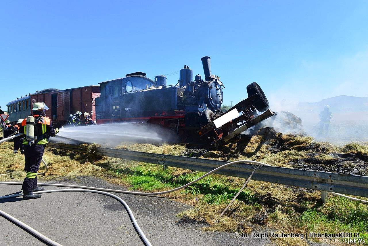 Rhön Zügle nimmt nach Unfall wieder Fahrt auf – Rhönkanal | Schafe ...