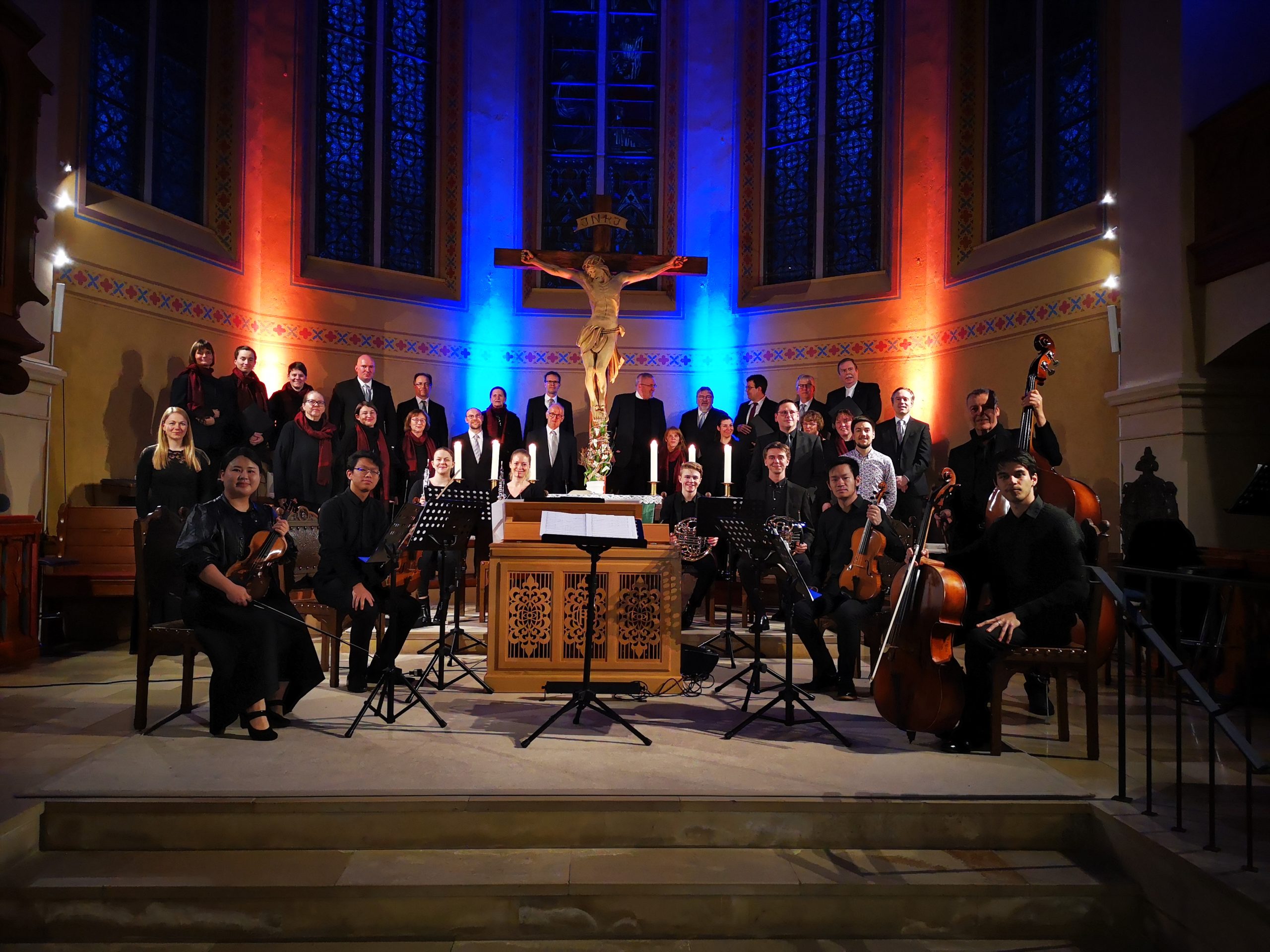 Kammerchor Meiningen begeisterte in Tann über den Augenblick hinaus ...