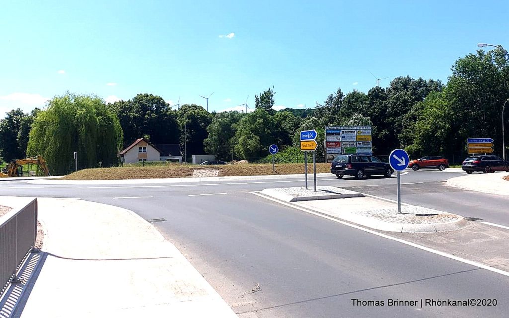Kreisverkehr in Dorndorf wird saniert – HEUTE Verkehrsbehinderungen ...