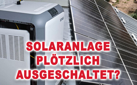 Solaranlage SENEC Batteriespeicher abgeschaltet – Brandgefahr – 3 ...