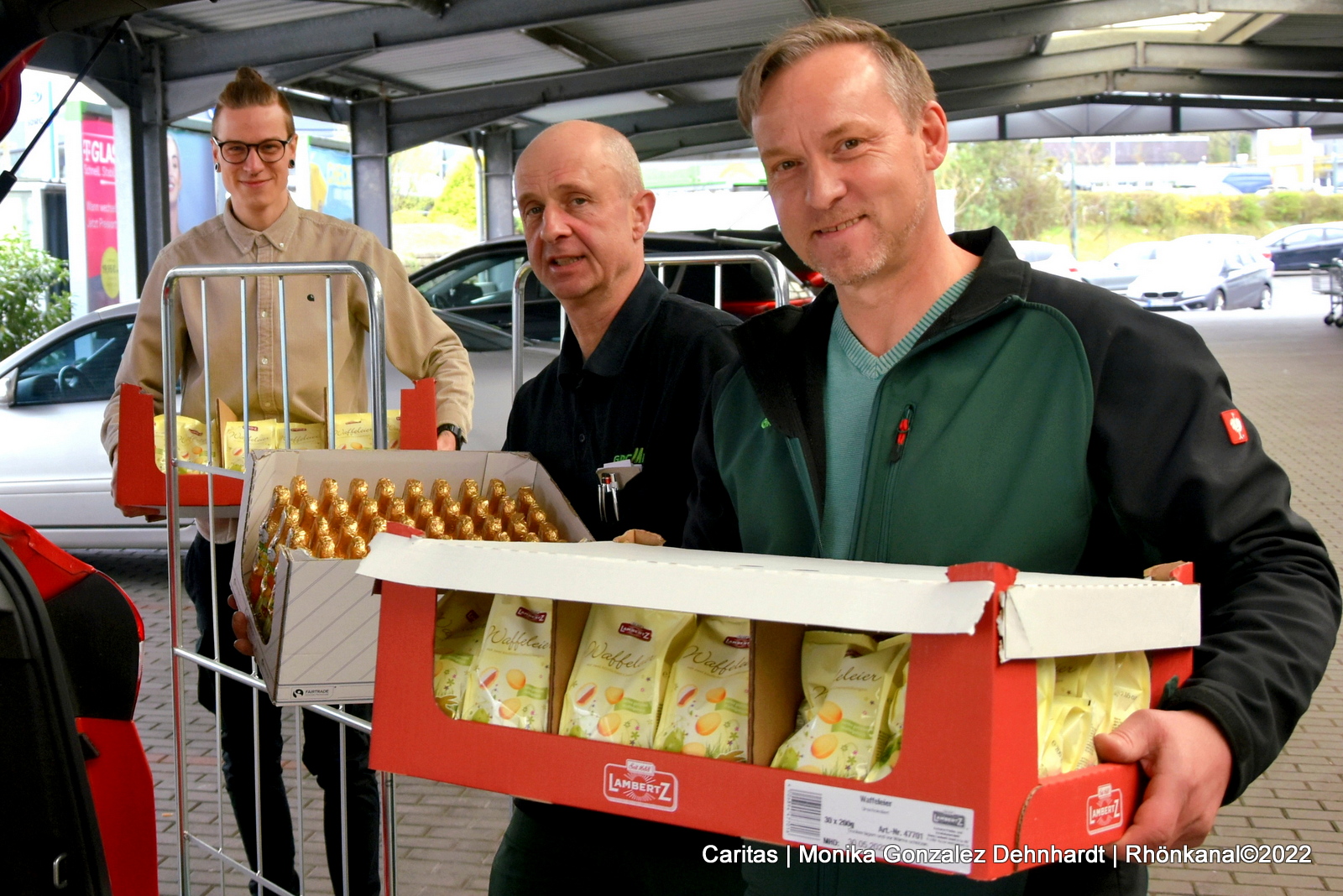 Caritas freut sich über Oster-Spende – Groma Fulda verteilt süße ...