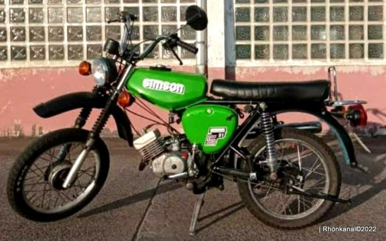 Grüne Simson S51 Enduro & schwarzes Dirtbike in Gehaus gestohlen – Zeugen gesucht – Rhönkanal ...