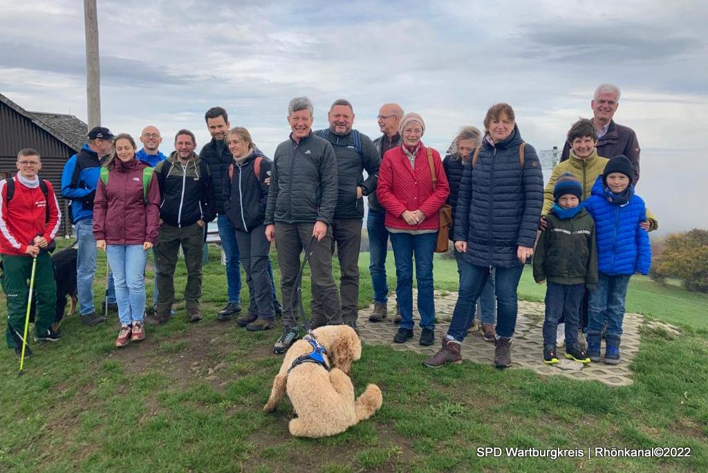 Tina Rudolph zu Gast in Dermbach – SPD Wartburgkreis wandert durch die ...