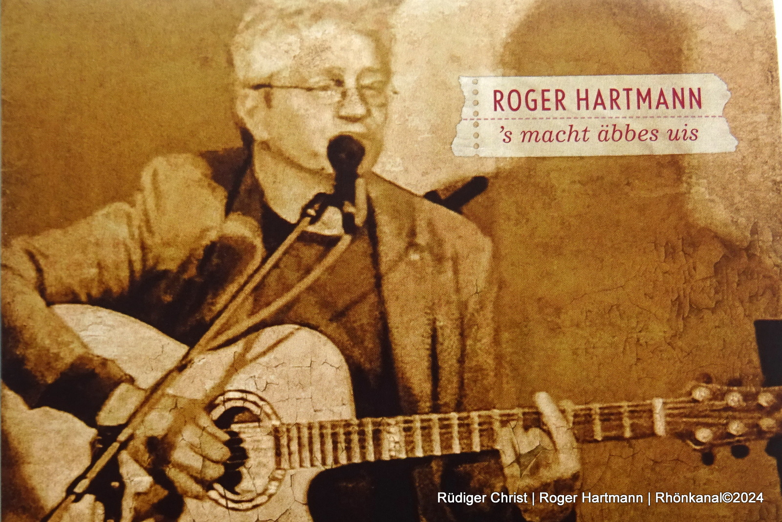 s macht äbbes uis“ – Roger Hartmann veröffentlicht neue CD im Rhöner ...