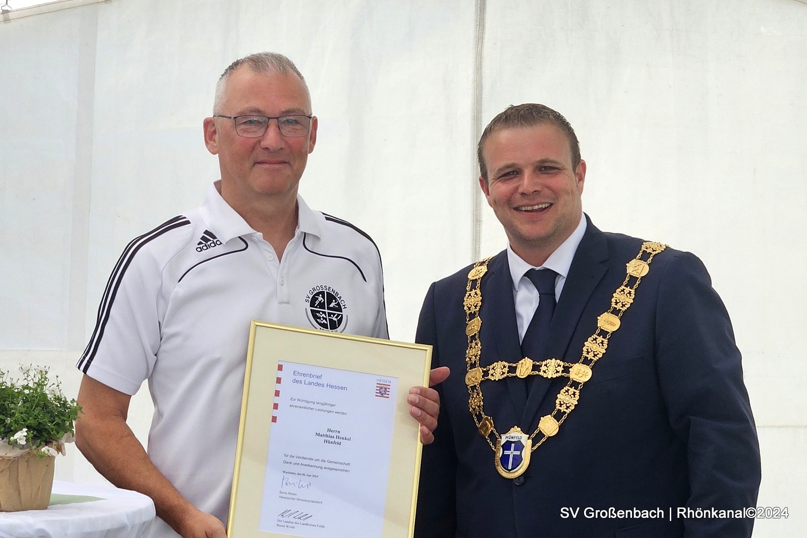 Ehrenamtliches Engagement gewürdigt – Landesehrenbrief für Matthias ...