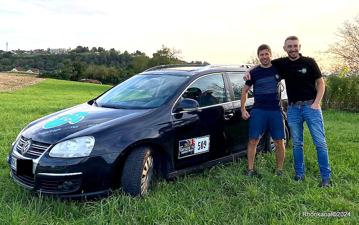 VIDEO – Tobias & Pascal beim Carbage Run Rennen – Rhöner auf England ...