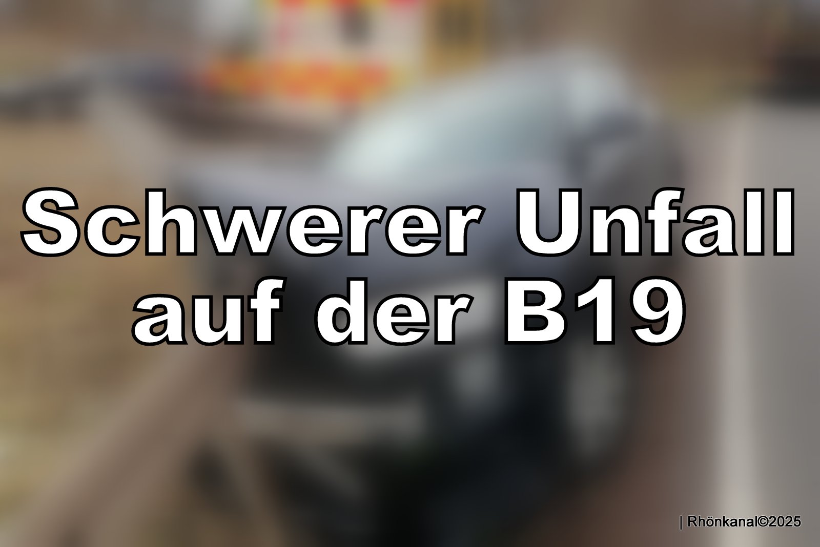 In die Leitplanke gefahren – Schwerer Unfall auf der B19 – Rhönkanal | Schafe Videos Online