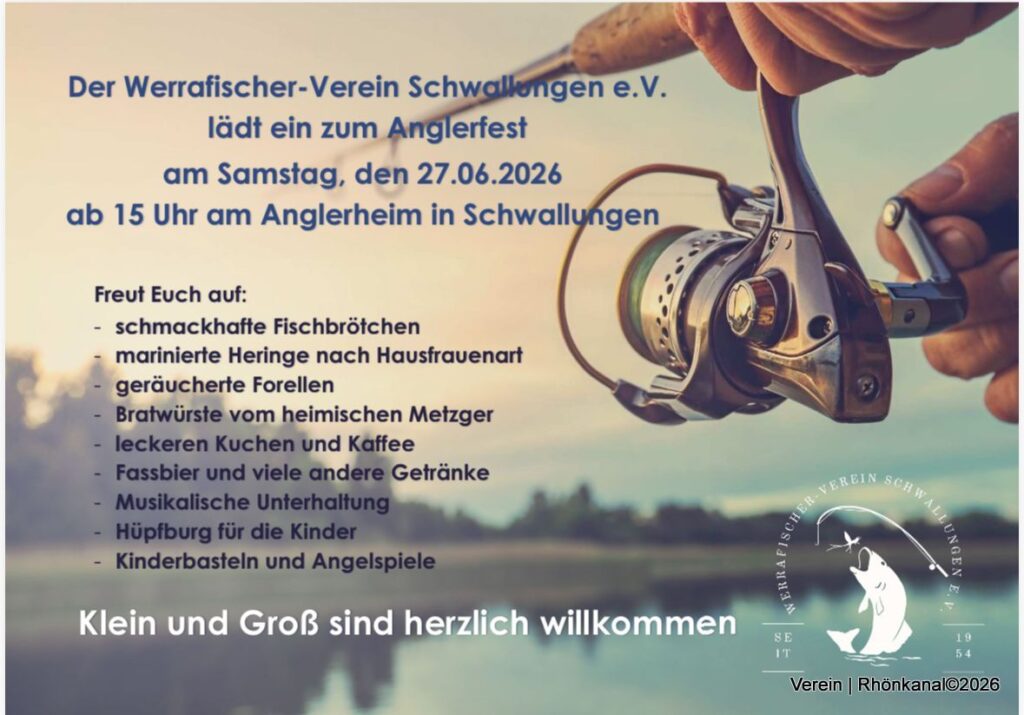 Der Hecht rockt die Bühne – Anglerfest in Schwallungen 27.6.26 ...